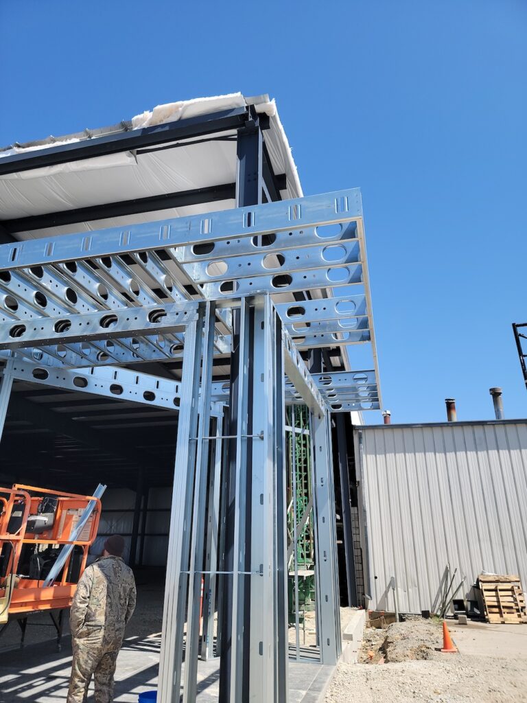 Metal Framing Framing And Boarding A Steel Stud Wall!